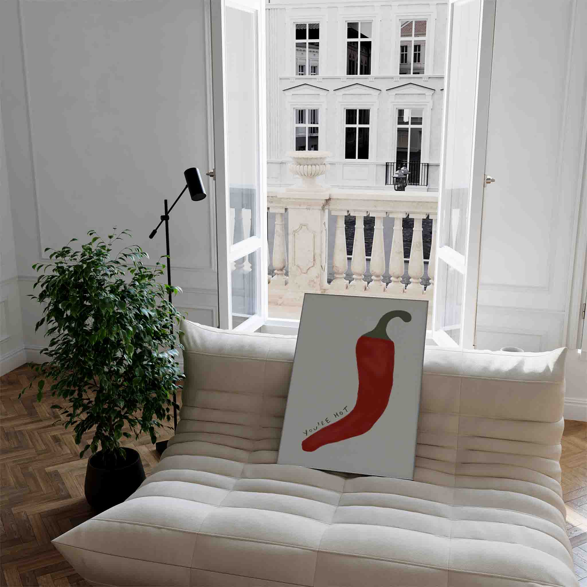 Chilli Poster You're Hot – Art Poster | Atollo Printshop
