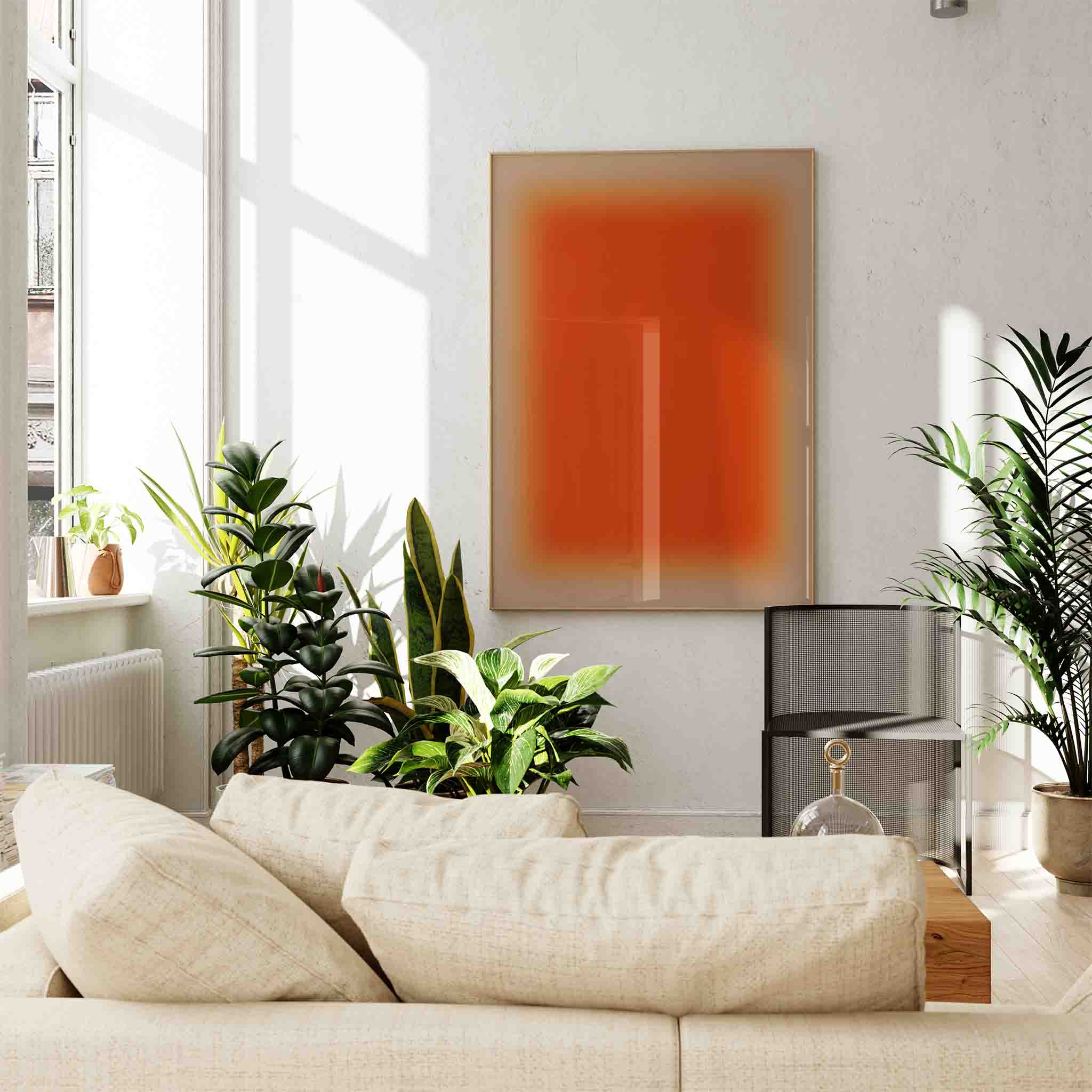 Orange Tonal Poster – | Atollo Printshop