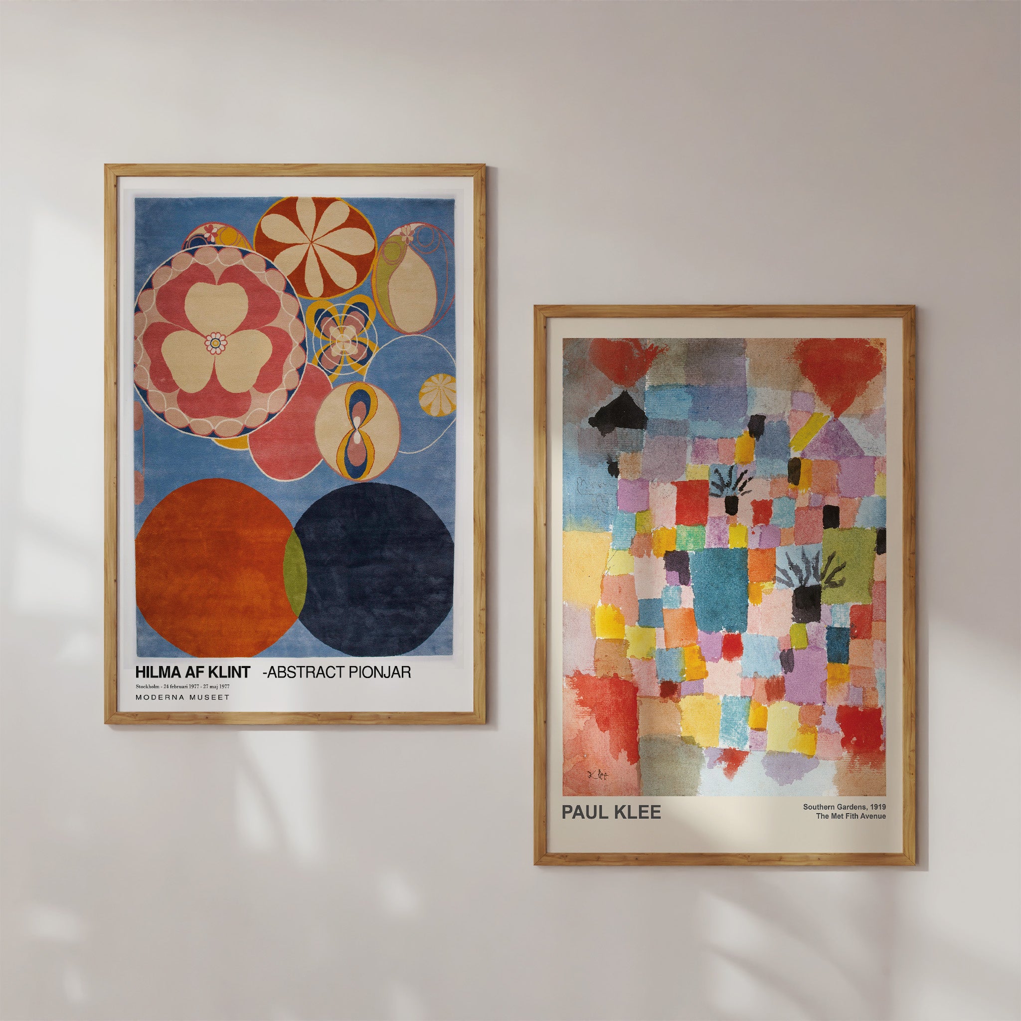 Hilma Af Klint & Paul Klee Poster Set – | Atollo Printshop