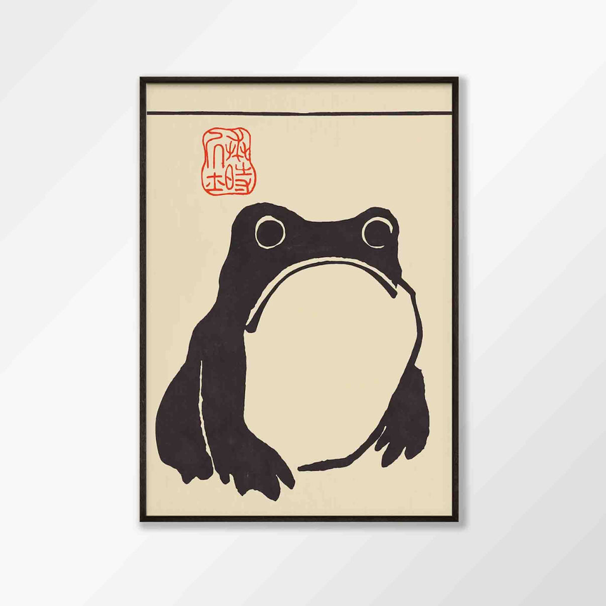 Vintage Japanese Frog Poster – atolloprintshop
