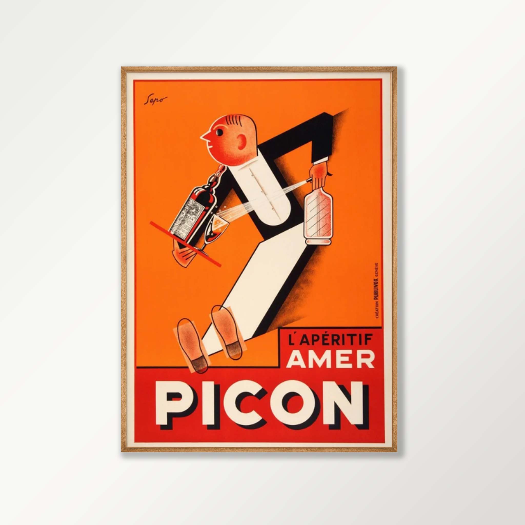 Picon Retro Advertising Poster – atolloprintshop